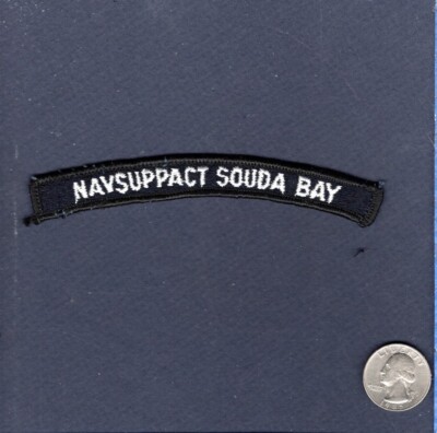 NSA Naval Support Activity SOUDA BAY CRETE US Navy Uniform Base ...