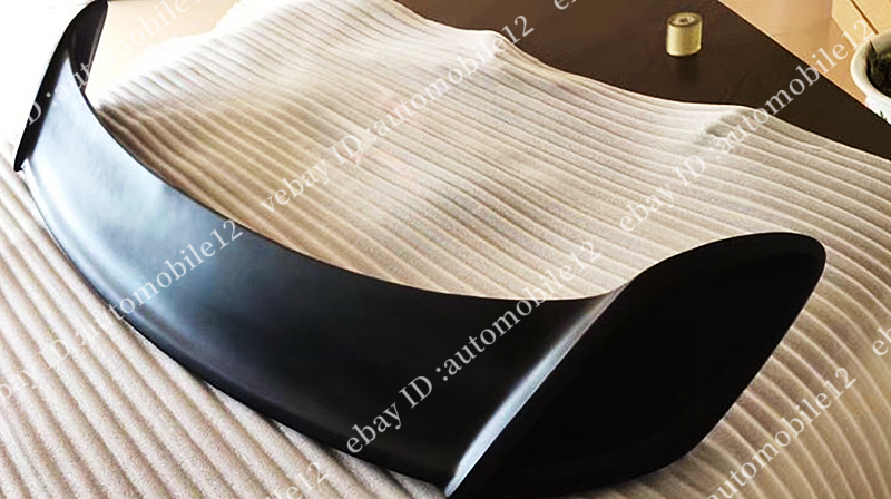 2013-2017 Infiniti QX70 Unfinished Black Rear Trunk Spoiler Wing Flap ...