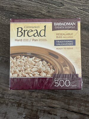 Communion Bread Hard Unleavened Pack Of 500 by Broadman Church Supplies ...