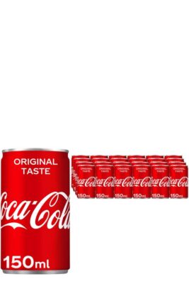 Coca Cola Original | Mini Coke Cans 24 x 150ml | Short Mixers | Party ...