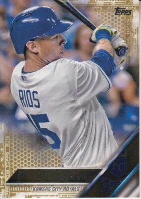 Alex Rios 2016 Topps Series 2 Gold Parallel Card #501 159/2016 | eBay