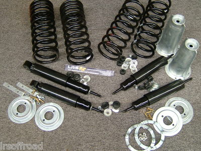 LAND ROVER DEFENDER 110 STANDARD SUSPENSION SPRING SHOCK WITH ...