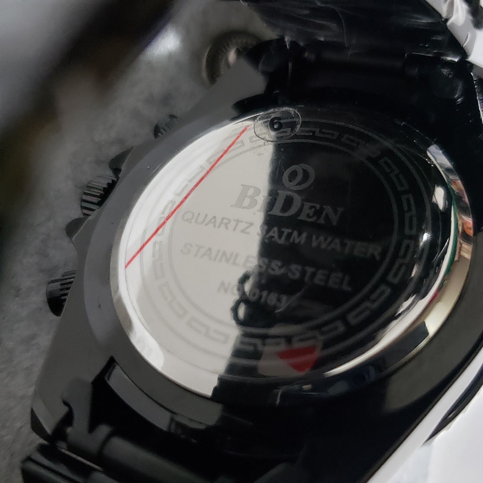 BIDEN Mens Watch Chronograph Stainless Steel Waterproof Date Analog Quartz... | eBay