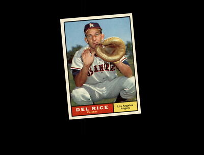 1961 Topps 448 Del Rice EX-MT #D878685 | eBay