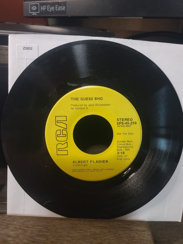 THE GUESS WHO - Broken /Albert Flasher - 45 RPM 7" Vinyl | eBay