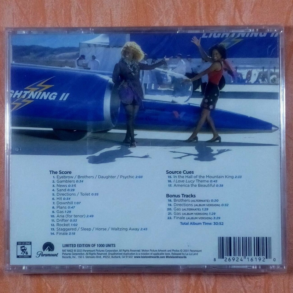 CD - Rat Race (Music Inspired By The Motion Picture) - Various ...