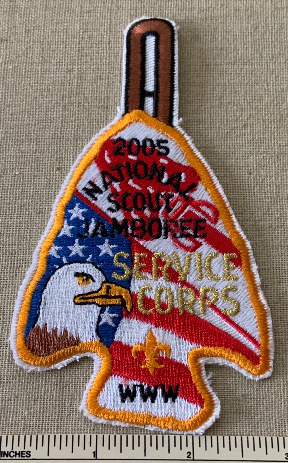2005 NATIONAL JAMBOREE OA Service Corps PATCH Order of the Arrow WWW ...