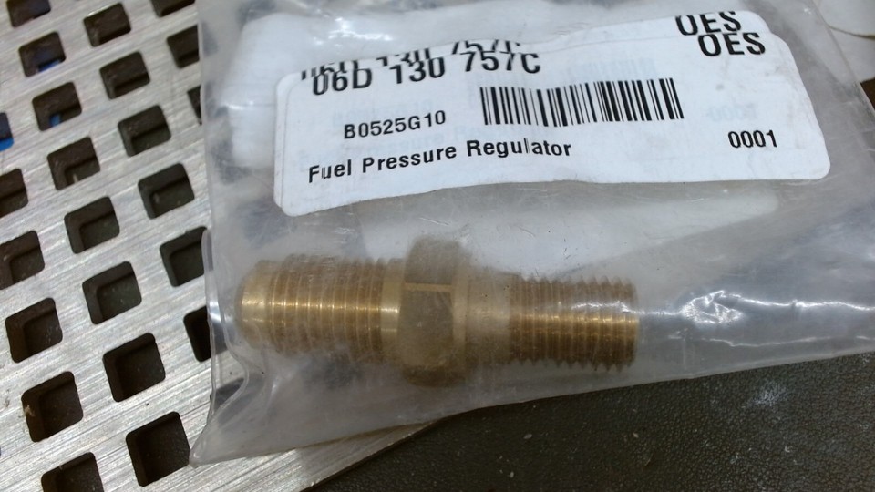 Fuel pressure regulator 06D 130 757C NIB vw/audi | eBay