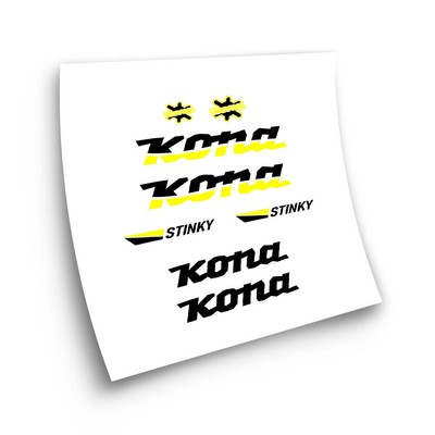 STAR SAM ® STICKERS Kona Stinky STICKER STICKER FRAME DECALS BIKE | eBay