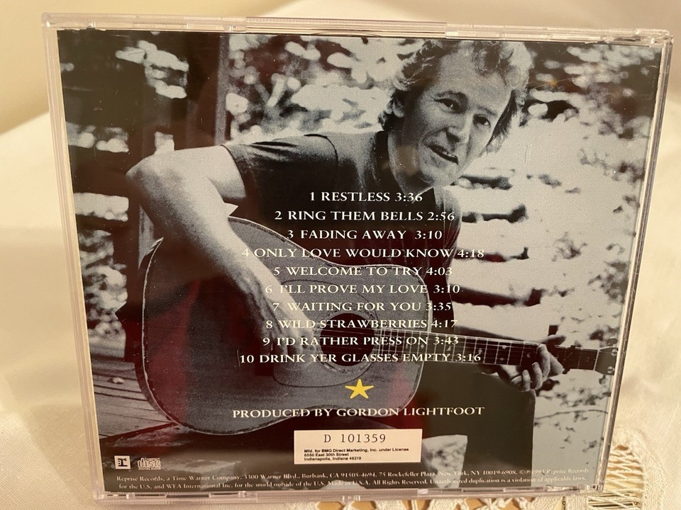 Gordon Lightfoot - Waiting For You CD (2010 Wounded Bird) Excellent ...
