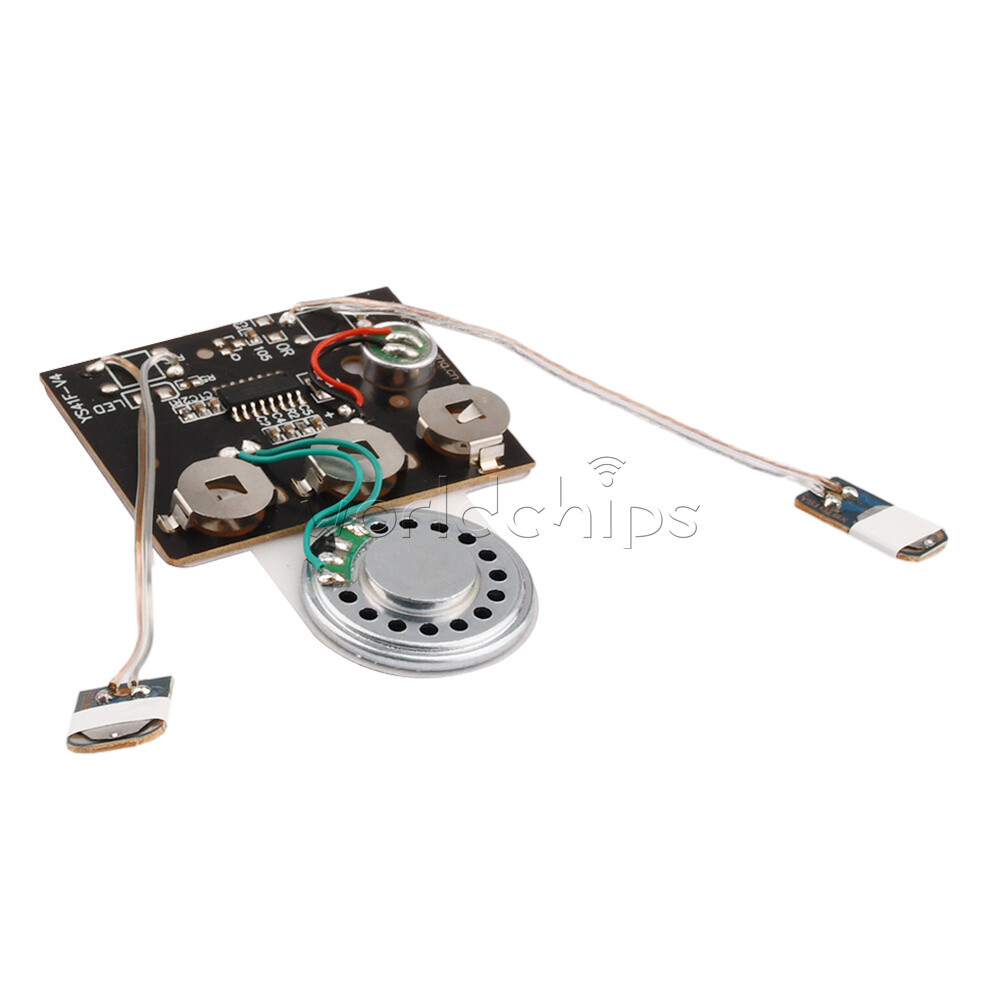 30s DIY Card Recordable Voice Chip Music Box Sound Module Musical Board ...