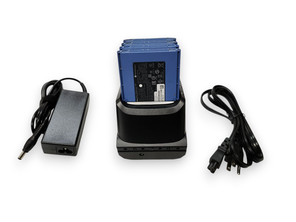 Zebra SAC-TC51-4SCHG1-01 Battery Charger & Batteries to TC51 TC52 TC56 ...
