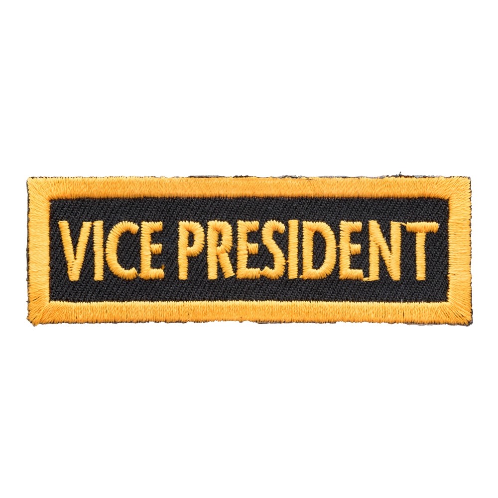 Vice President Yellow Patch, Club Rank Patches | eBay