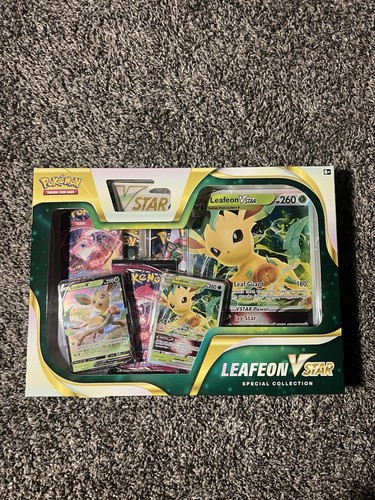 Pokemon Leafeon V Star Special Collection Box 2022 | eBay