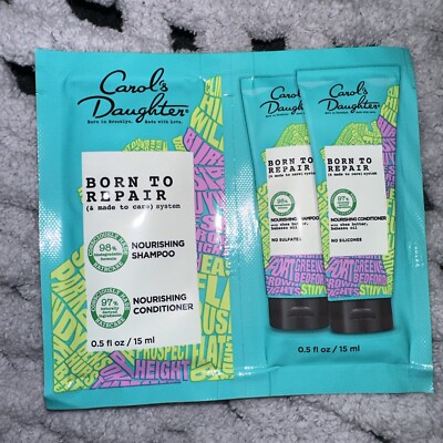 Carol's Daughter Born to Repair Shampoo & Conditioner 0.5 floz Sample ...