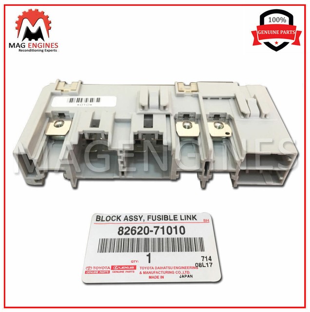 8262071010 Genuine Toyota Block ASSY Fusible Link 82620-71010 for sale ...