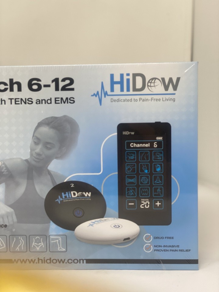 NEW HiDow Pro Touch 6-12 Professional Strength TENS & EMS Wireless Massager | eBay