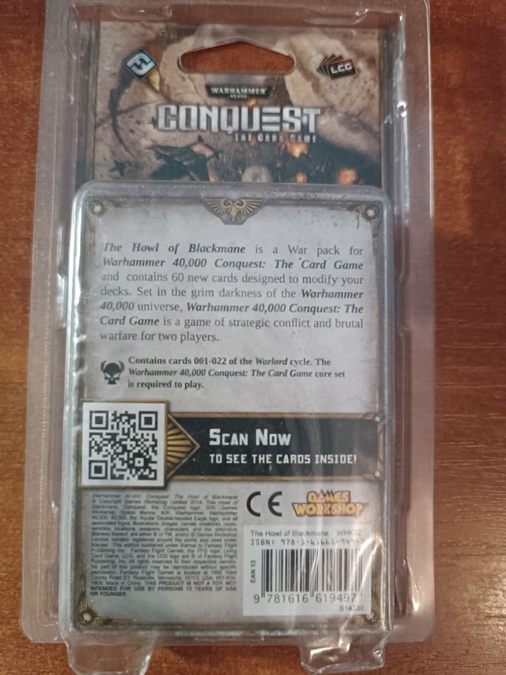 Warhammer 40000 Conquest The Howl of Blackmane | eBay