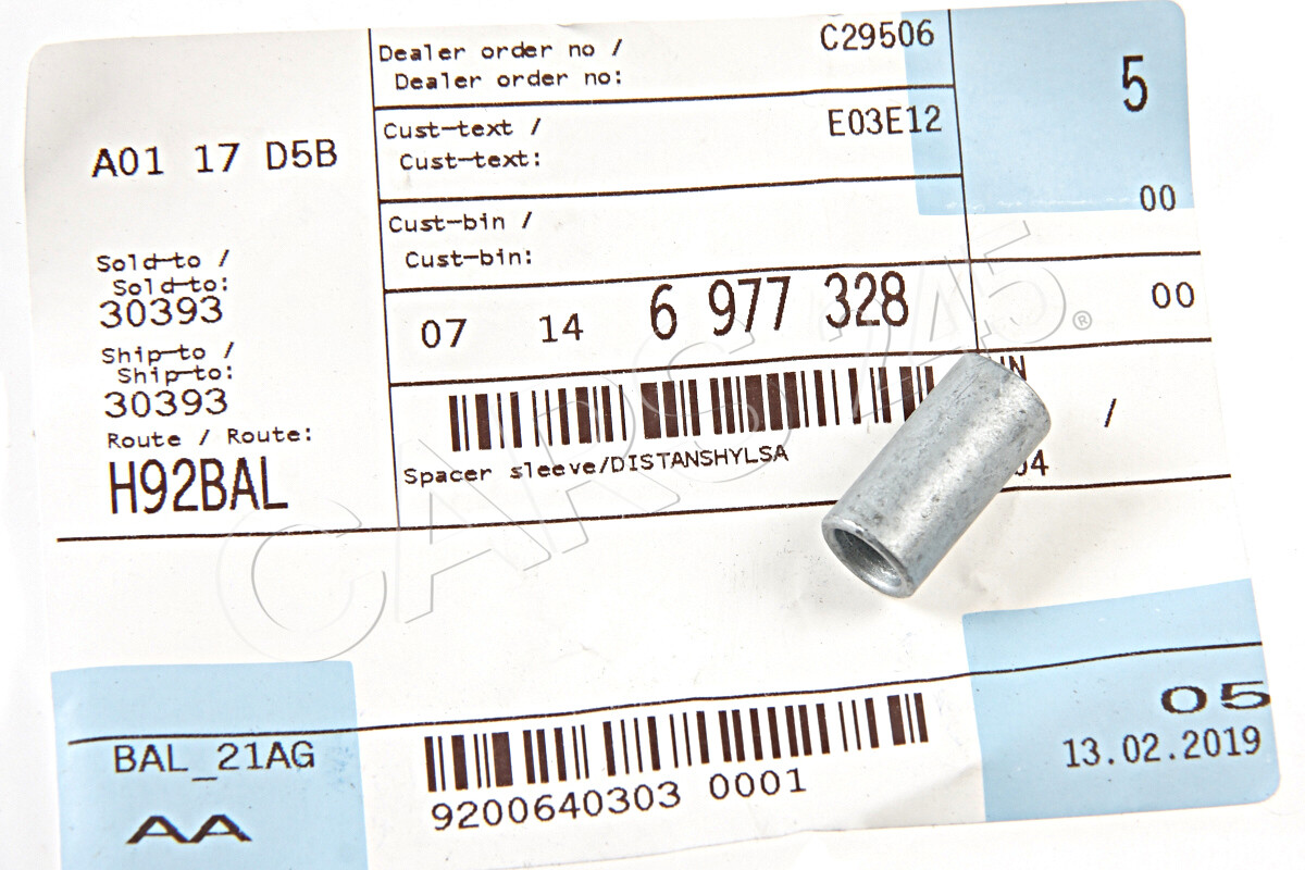 Genuine BMW CMSP E21 E23 E24 E28 Oil Carrier Spacer x5 pcs OEM ...