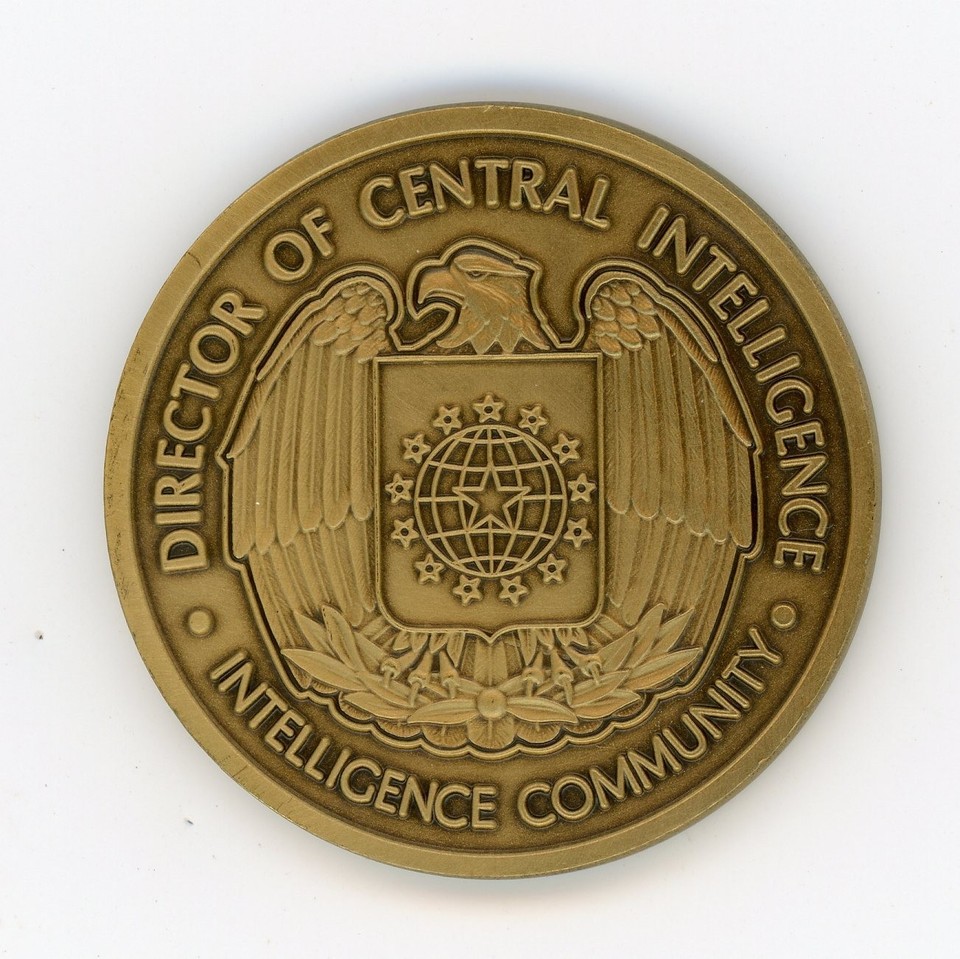 Central Intelligence Agency CIA Director Challenge Coin, 1.75 " Across ...