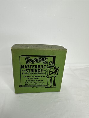 Vintage Epiphone Masterbilt Steel Mandola Strings E - 1st A - 2nd G ...