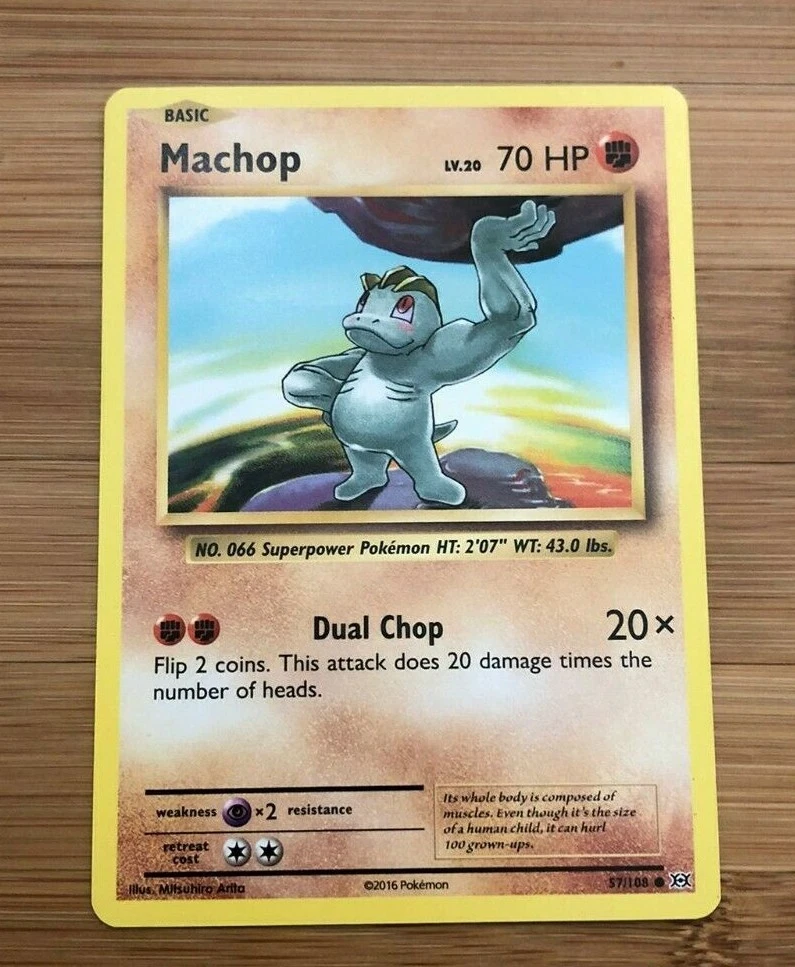 Machop Card