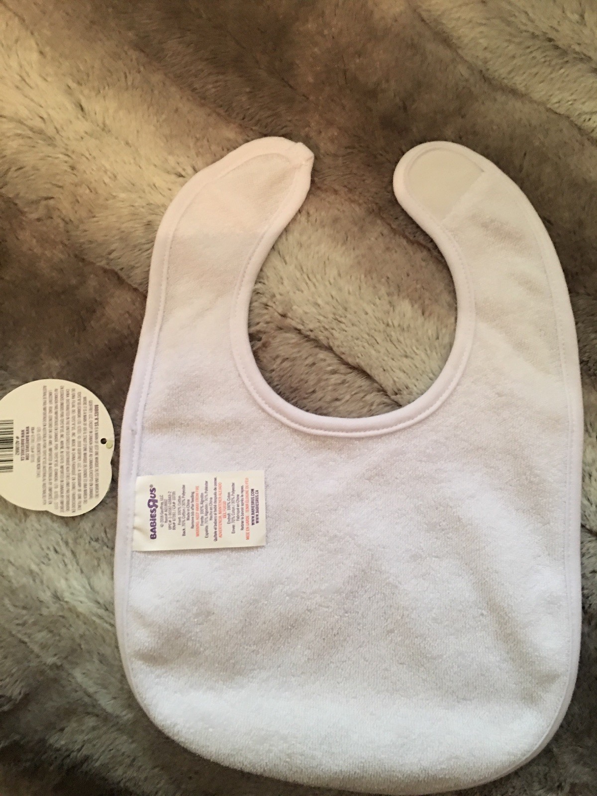 Set of 4-NWT Geoffrey Toys R Us/Babies R Us Baby Bib, Collect a Piece ...
