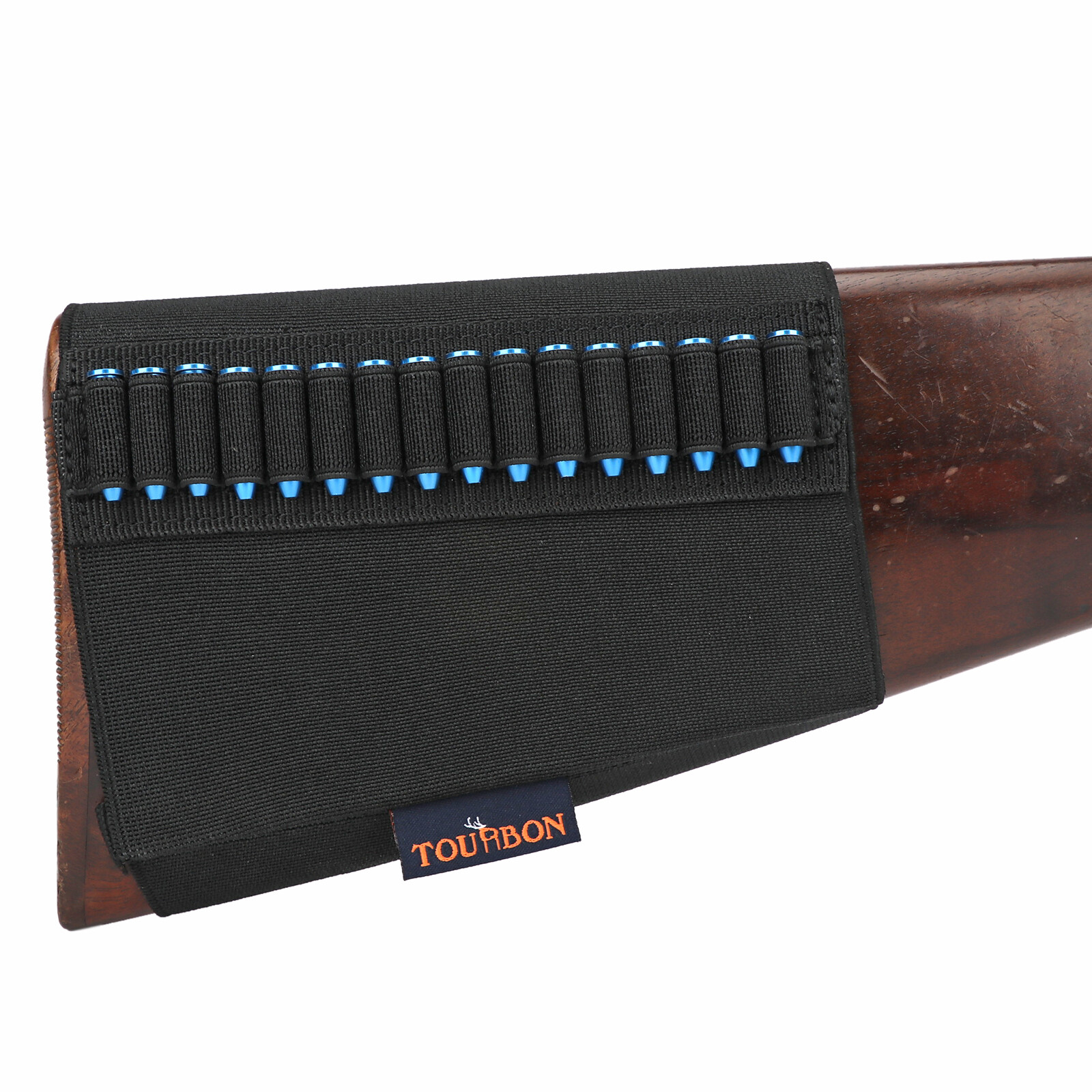 Tourbon Shooting Rifle Ammo Sleeve .22LR/.17HMR Carry Holder Buttstock ...