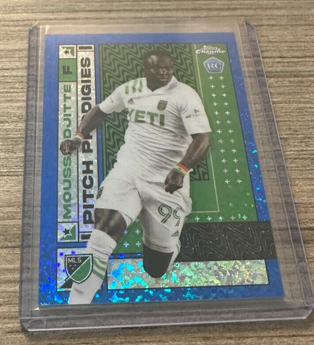 2022 Topps Chrome MLS - Pitch Prodigies Blue Mini-Diamond Refractor ...
