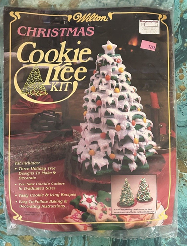 Christmas Cookie Tree Kit Wilton 10 Star Cookie Cutters Unopened ...