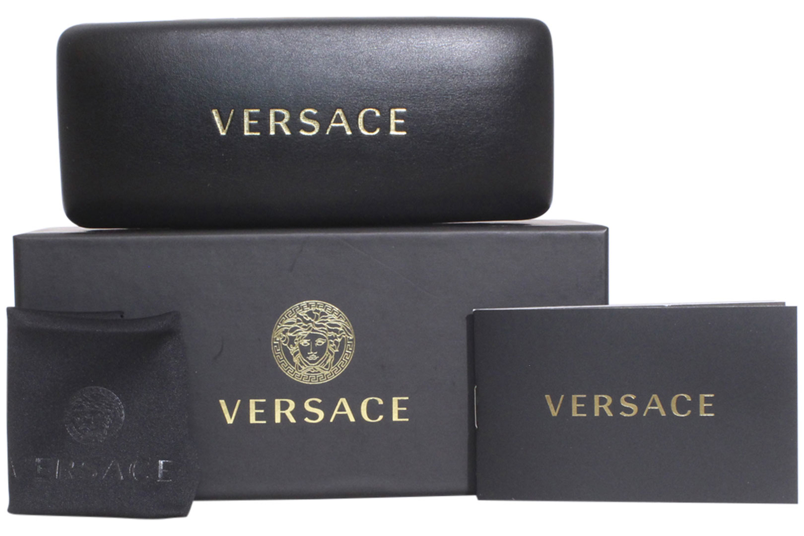 Versace VE3327U 108 Eyeglasses Frame Women's Havana/Gold Full Rim Cat ...