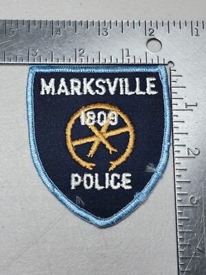 Bin1 b7 patch patches police Louisiana Marksville 1st issue ? | eBay