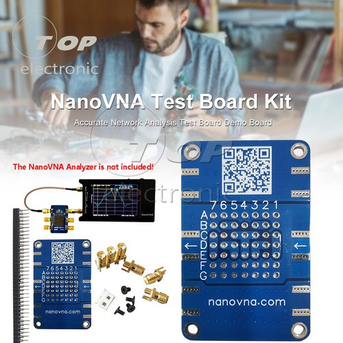 NanoVNA Testboard Kit Tool Durable Accurate Network VNA Analysis Test ...
