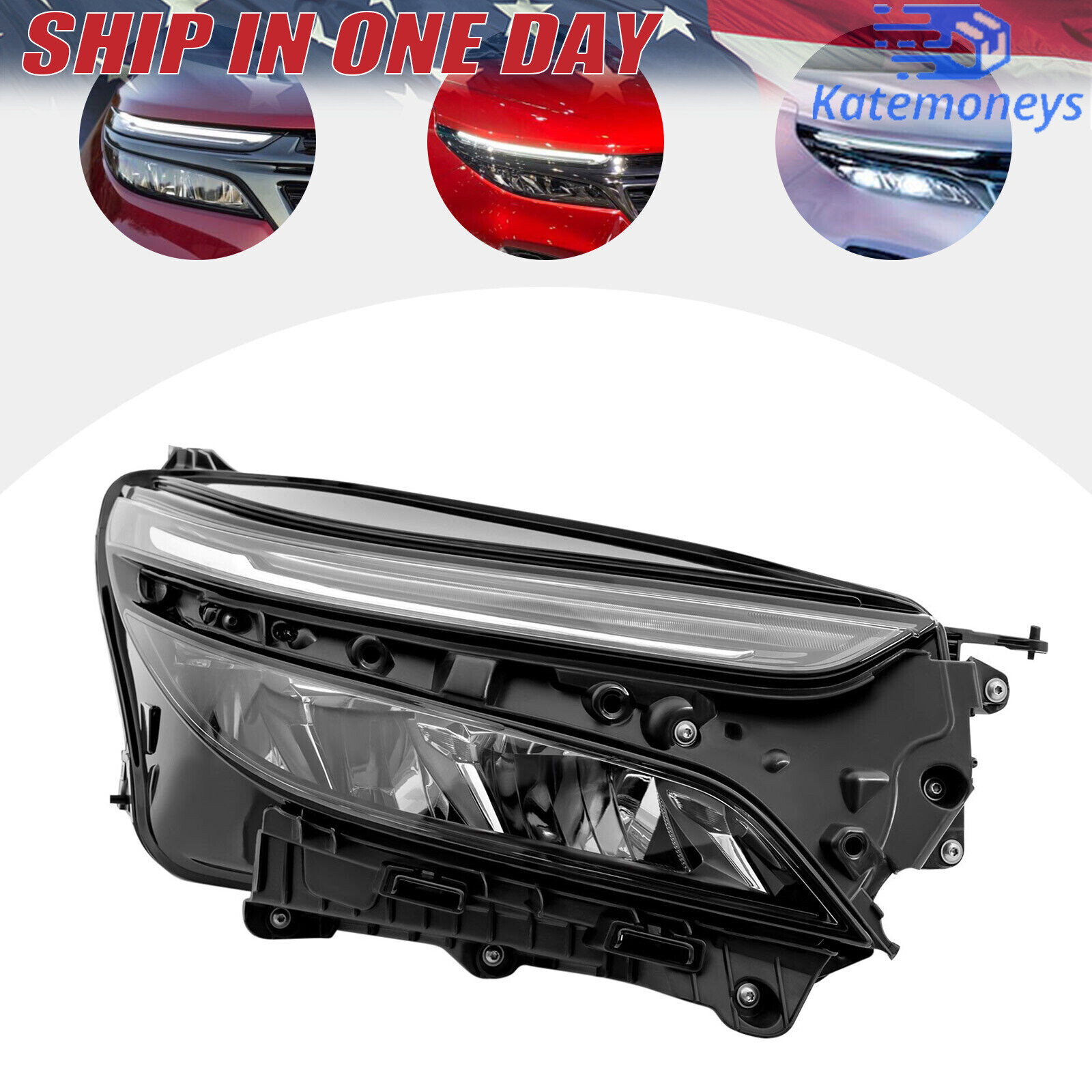 For 2022 2023 Chevy Equinox Full LED Headlight Assembly Right Passenger ...