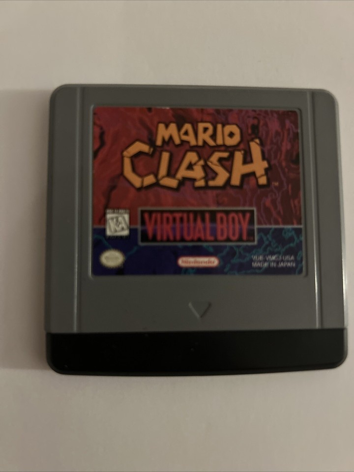 Mario Clash (Nintendo Virtual Boy, 1995) Authentic/ Tested 45496770020 ...