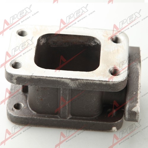 T3 TURBO/CHARGER/MANIFOLD CAST IRON FLANGE EXTENSION ADAPTER+38MM ...