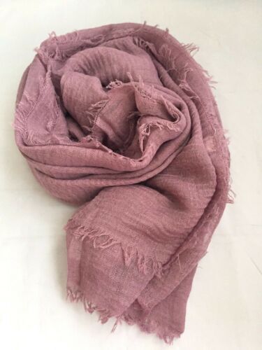 Crinkle Maxi Women Long Crimp Mix Cotton Shawl Wrap Scarf Hijab Frayed ...