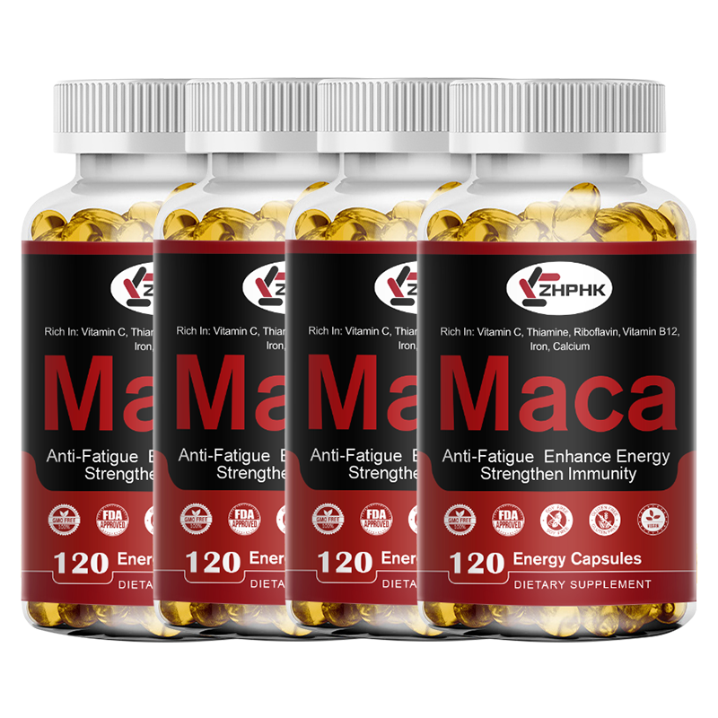 Organic Maca Root Capsules Peruvian Maca Extract Male Enhancing Organic ...