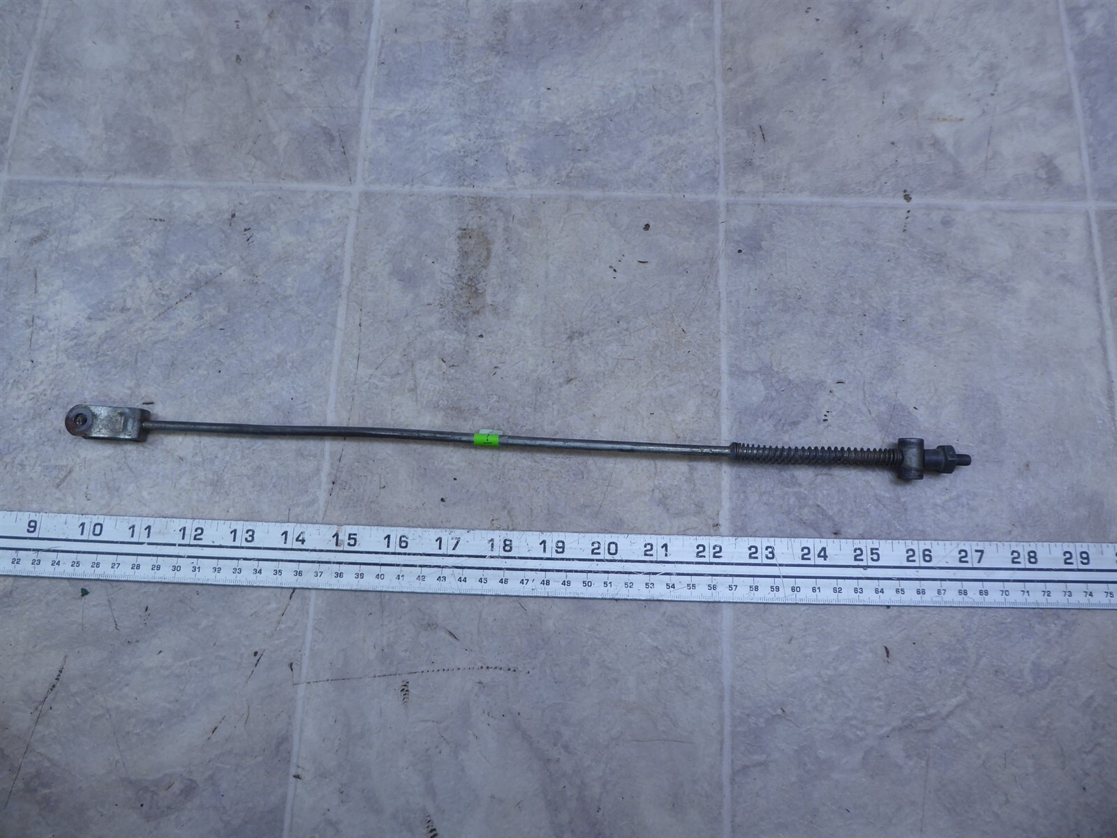1978 Kawasaki KE100 Enduro K767-1) rear brake linkage rod with hardware ...