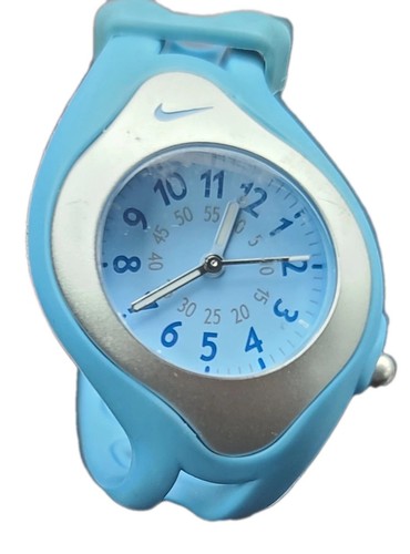 Nike watch triax wk0004 00s Y2K Rare Vintage Baby Blue | eBay