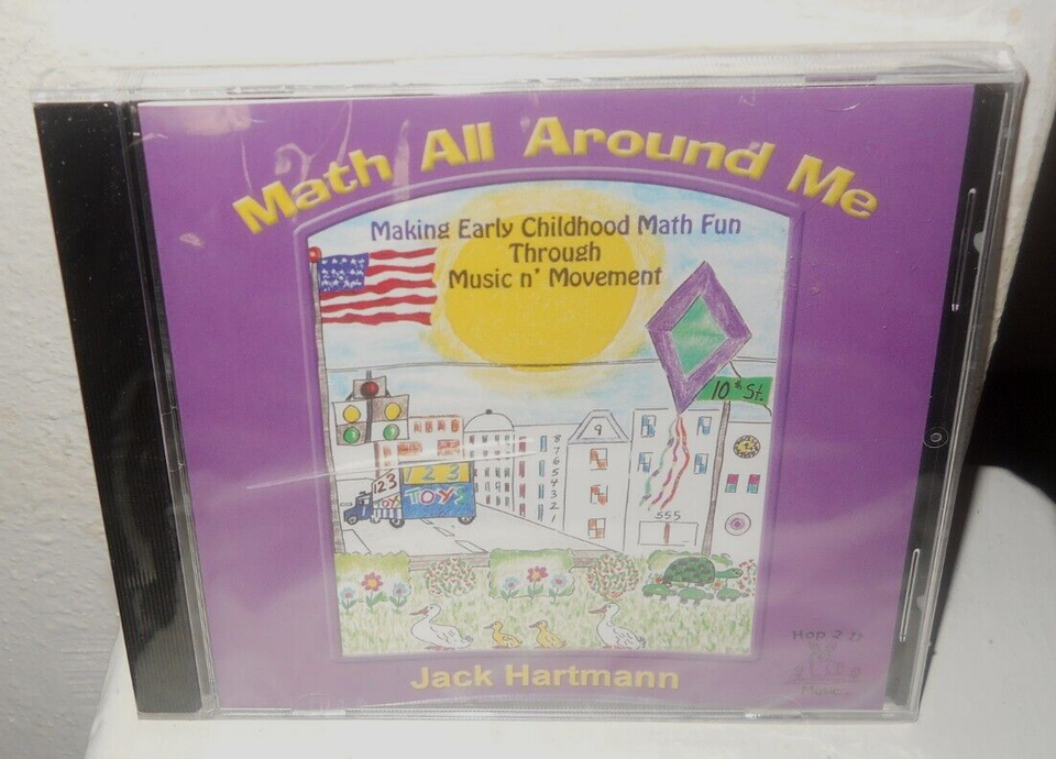 Math All Around Me (1998) Jack Hartman New factory Sealed CD-ROM ...