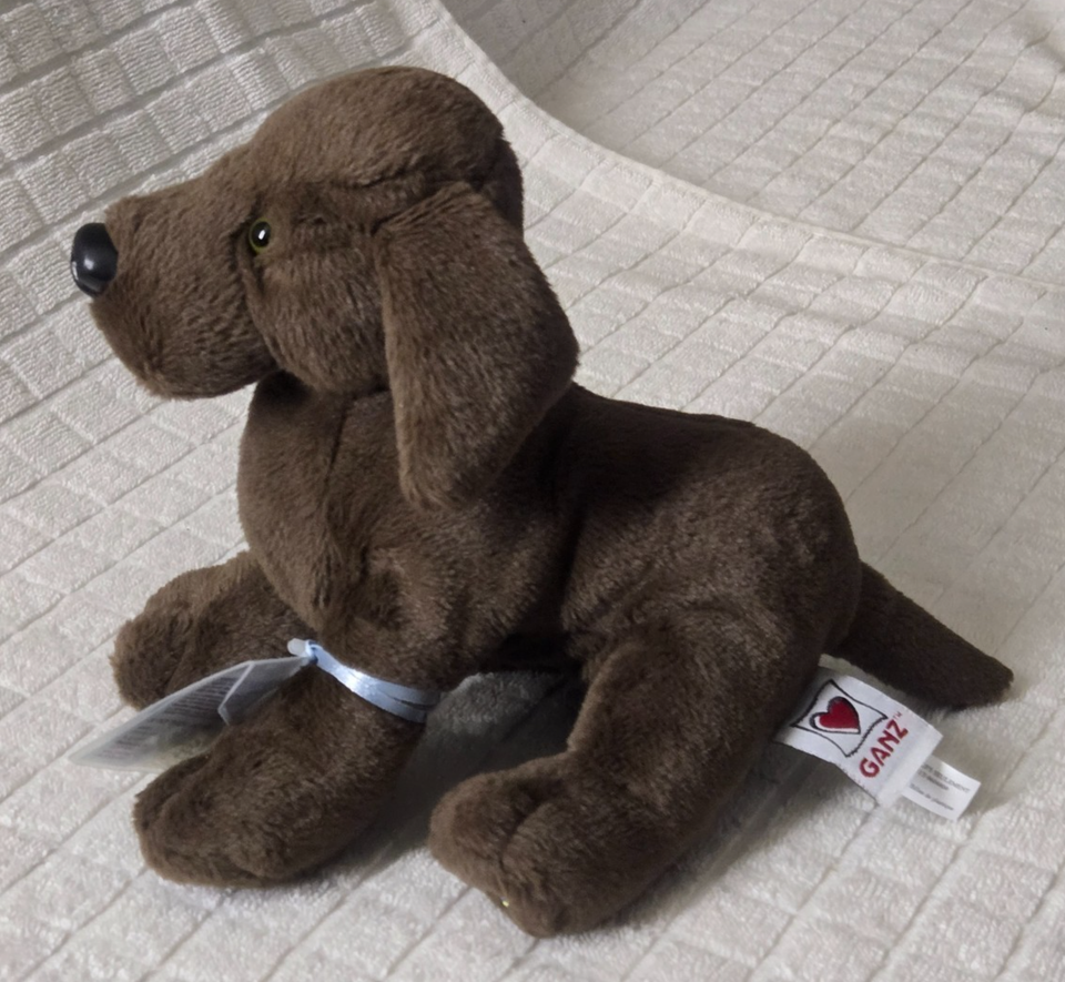 Ganz Webkinz Cocoa Lab HM689 Plush Unused Sealed Code Retired Dog Pup ...