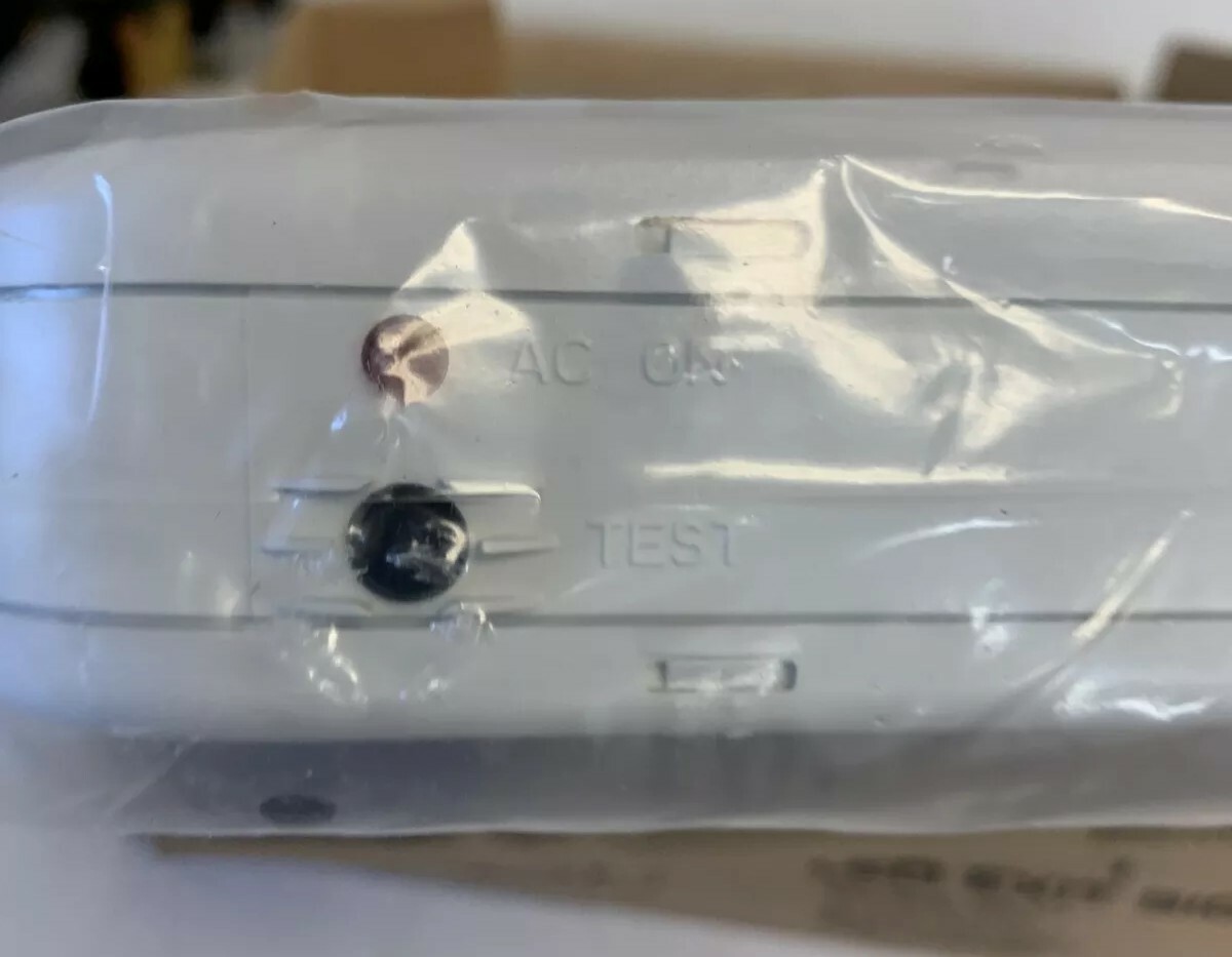 NIB LITHONIA LIGHTING EXR LED EL M6 EXIT SIGN (LOT OF 2) FAST SHIPPING ...