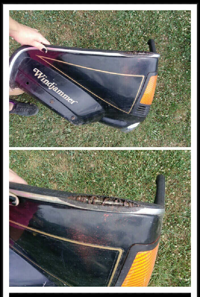 1980 honda cb900c VETTER WINDJAMMER IV FAIRING CB 900 C CUSTOM 80 WIND ...