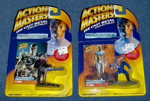 VINTAGE-1994-KENNER-ACTION MASTERS-"TERMINATOR II--T800 & T1000 ...