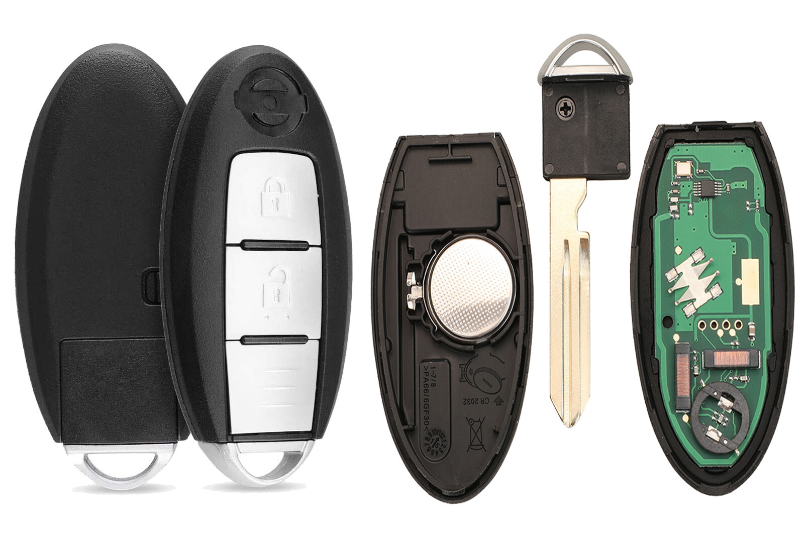 Neu Für Nissan Note 2010-2017 Smart Key 433MHz 285E3-1KA0D* / 285E3 ...