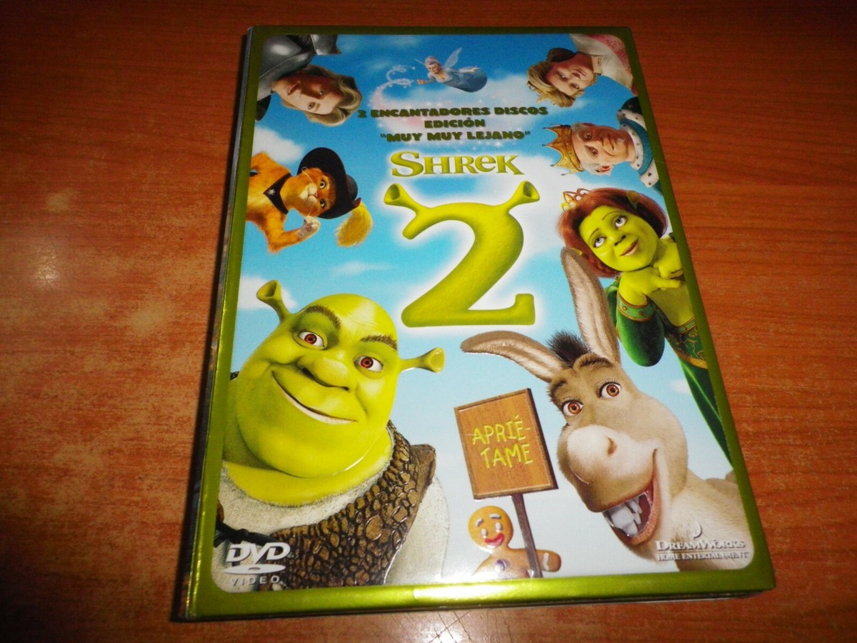 Portada Del Dvd De Shrek 2 Colección Dreamworks. Shrek