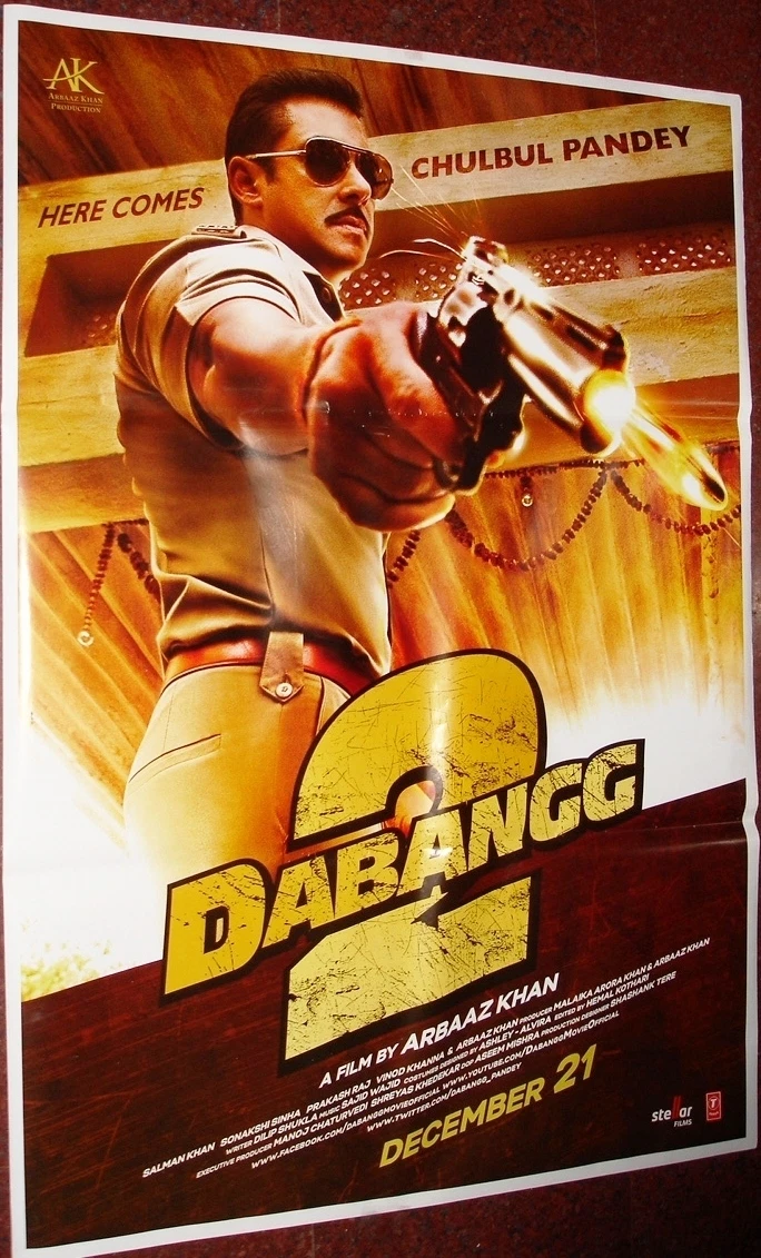 Dabangg Hindi Movie Poster