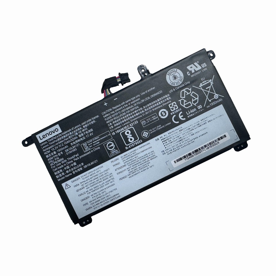 NEW Genuine 01AV493 Battery for Lenovo ThinkPad T570 T580 P51S P52S ...