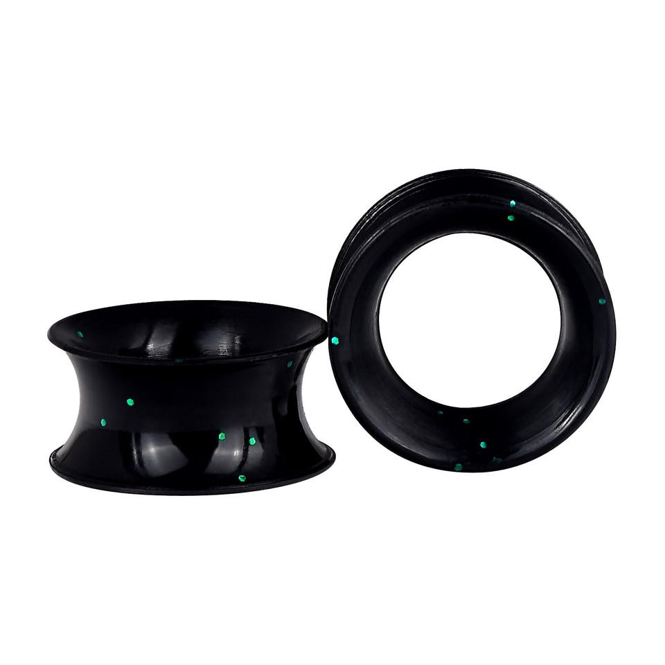 2PCS Soft Silicone Ear Flesh Tunnels Ear Gauges Plugs Earskin Expander ...